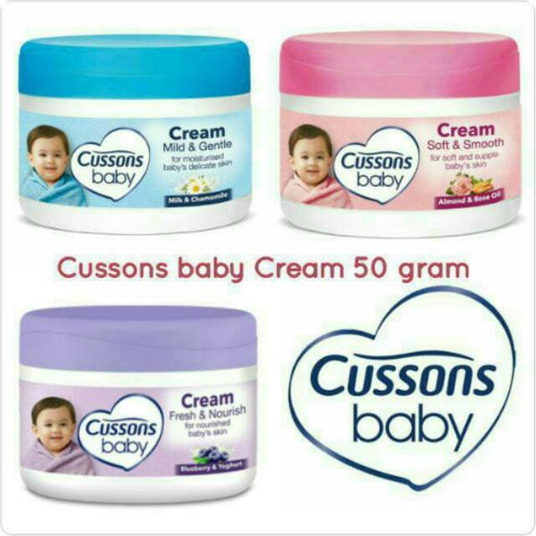 Jual Cussons Baby Cream All Varian 50 g Indonesia|Shopee Indonesia