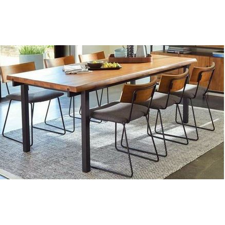 Jual Meja Makan Minimalis, Meja Makan Modern/Rangka besi dan meja ...
