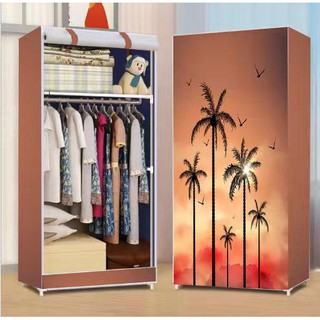 Jual LEMARI PAKAIAN / LEMARI SINGLE RAK / LEMARI PORTABLE / LEMARI ...