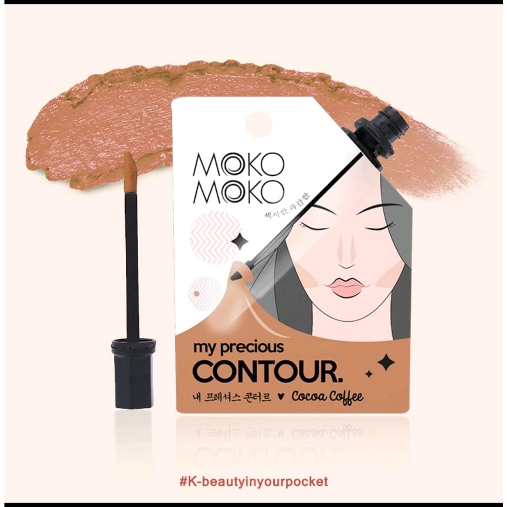 Jual Moko Moko My Precious Contour Cocoa Coffee- BPOM | Shopee Indonesia