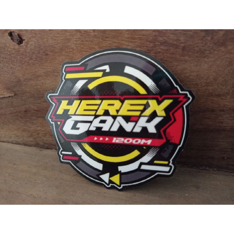 Jual STIKER HEREX GANK. minim pembelian 8pcs (bebas pilih/acak ...