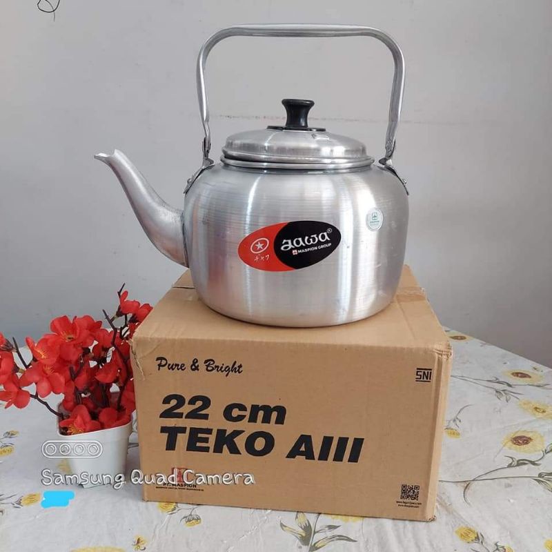 Jual Teko Jawa Ukuran 22cm / Ceret Jawa Bahan Aluminium Ukuran 22cm | Shopee Indonesia