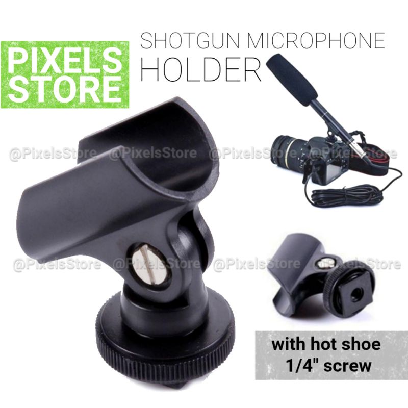 Jual Holder Mic Kamera Shotgun Microphone Boom Mic | Shopee Indonesia