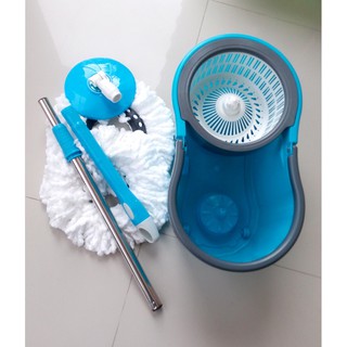 Jual MAGIC MOP ALAT PEL Pelan LANTAI Otomatis Putar Tanpa Peras Modern ...