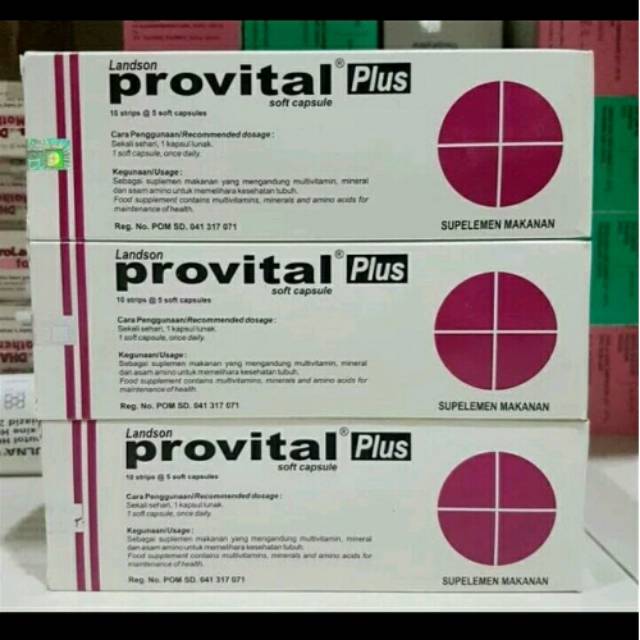 Jual Provital plus/box Indonesia|Shopee Indonesia