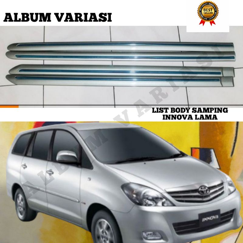 Jual LIST BODY INNOVA LAMA - LIST PINTU SAMPING INNOVA LAMA | Shopee ...