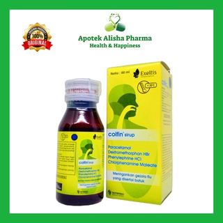 Jual COLFIN & COLFIN PLUS Sirup 60ml - Paracetamol Obat Penurun Panas ...