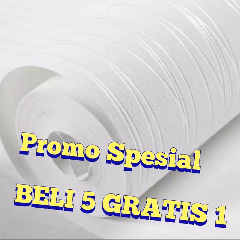 Jual BELI 5 GRATIS 1 // Terlaris Wallpaper Sticker Dinding Ruang Tamu ...