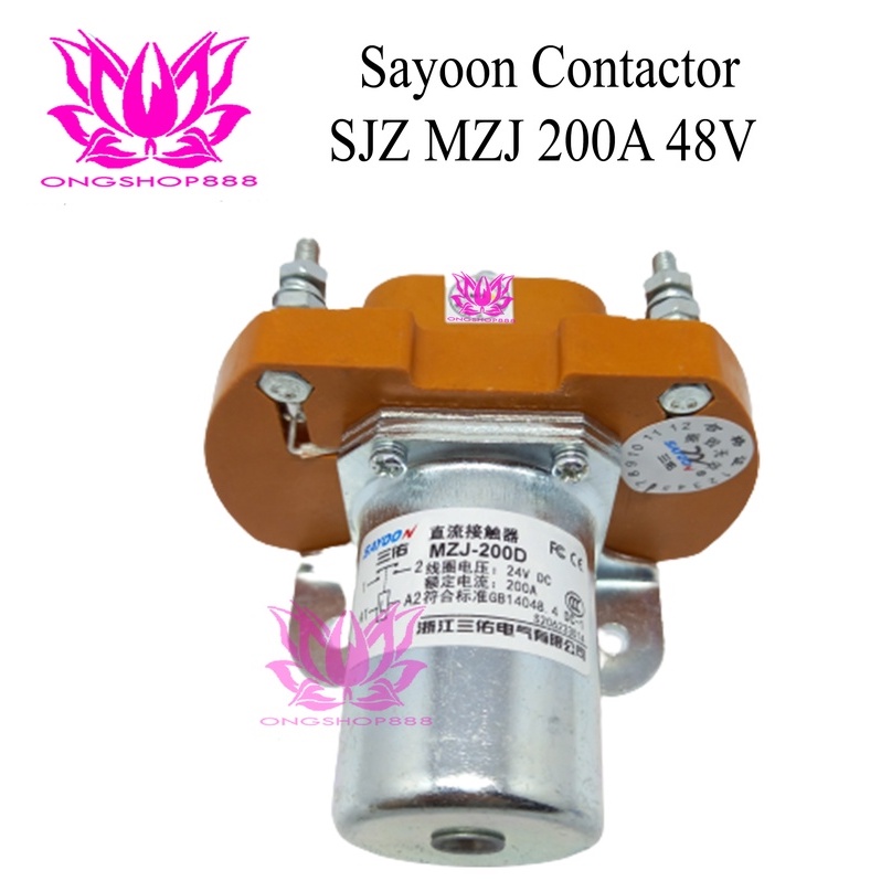 Jual Sayoon Contactor SJZ MZJ 200A 48V For Forklift Handlift Electric ...