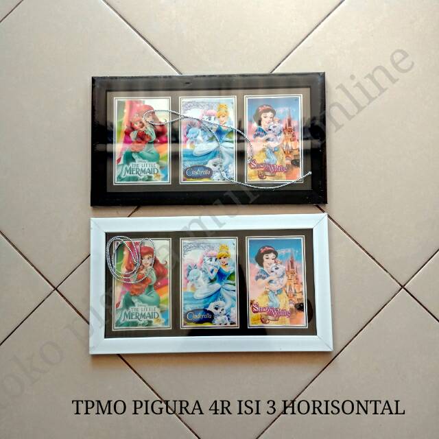 BINGKAI FOTO 4R ISI 3 HORISONTAL / PIGURA 4R ISI 3 / BINGKAI 4R SUSUN 3 ...