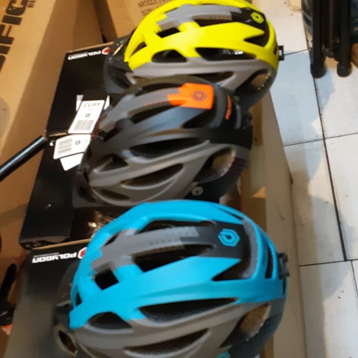 Jual Helm sepeda Polygon helmet cliff | Shopee Indonesia