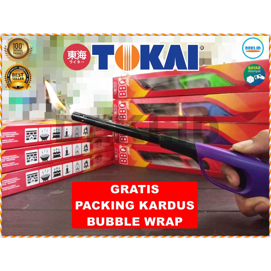 Jual Korek Api BBQ Tokai GM 9 Kompor Gas Pematik Lighter Scripto ...