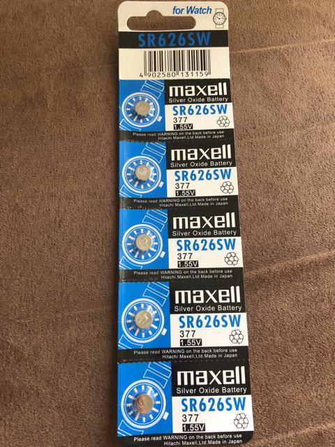 [5pcs] MAXELL SR626 SR / LR 626 SW SR626SW ORIGINAL BATRE / BATERAI ...