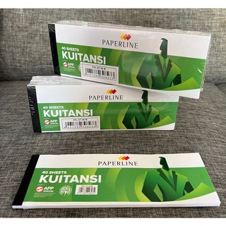 Jual Buku Kwitansi / Kuitansi Paperline Hijau Kecil - KT 40 M Indonesia|Shopee Indonesia