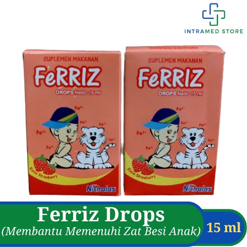 Jual Ferriz Drops 15 ml - Membantu Memenuhi Zat Besi Anak | Shopee ...