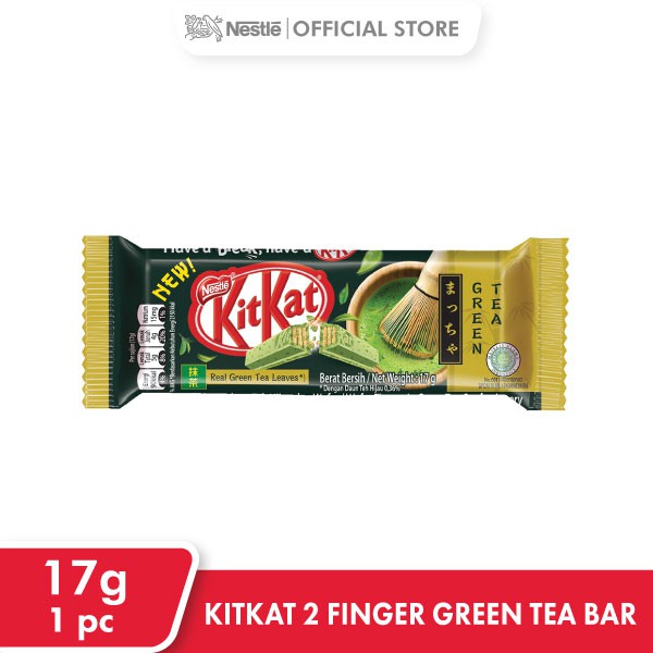 Jual Kit Kat Green Tea 2 Fingers 17g | Shopee Indonesia