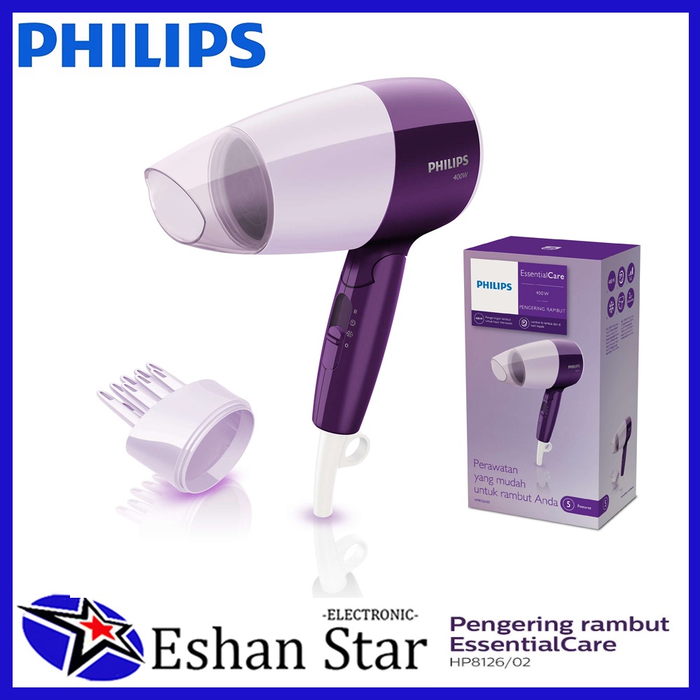 Jual PHILIPS Hair Dryer HP 8126 Pengering Rambut | Shopee Indonesia