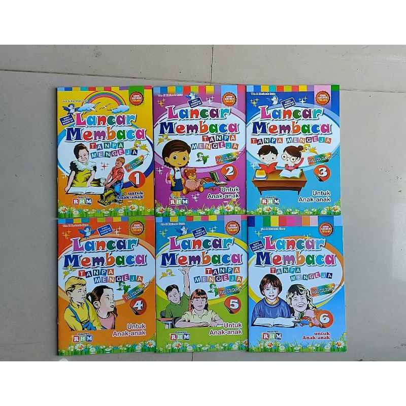 Jual Paket 6 Buku LANCAR MEMBACA TANPA MENGEJA ( ORIGINAL) | Shopee ... Jual Paket 6 Buku LANCAR MEMBACA TANPA MENGEJA ( ORIGINAL) | Shopee ...