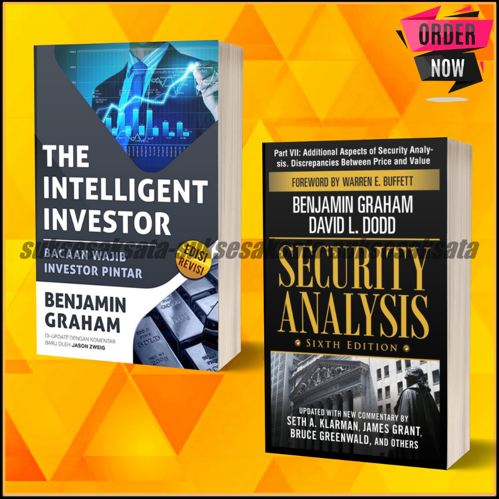 Jual PAKET BUKU Intelligent Investor dan Security Analysis - Benjamin ...