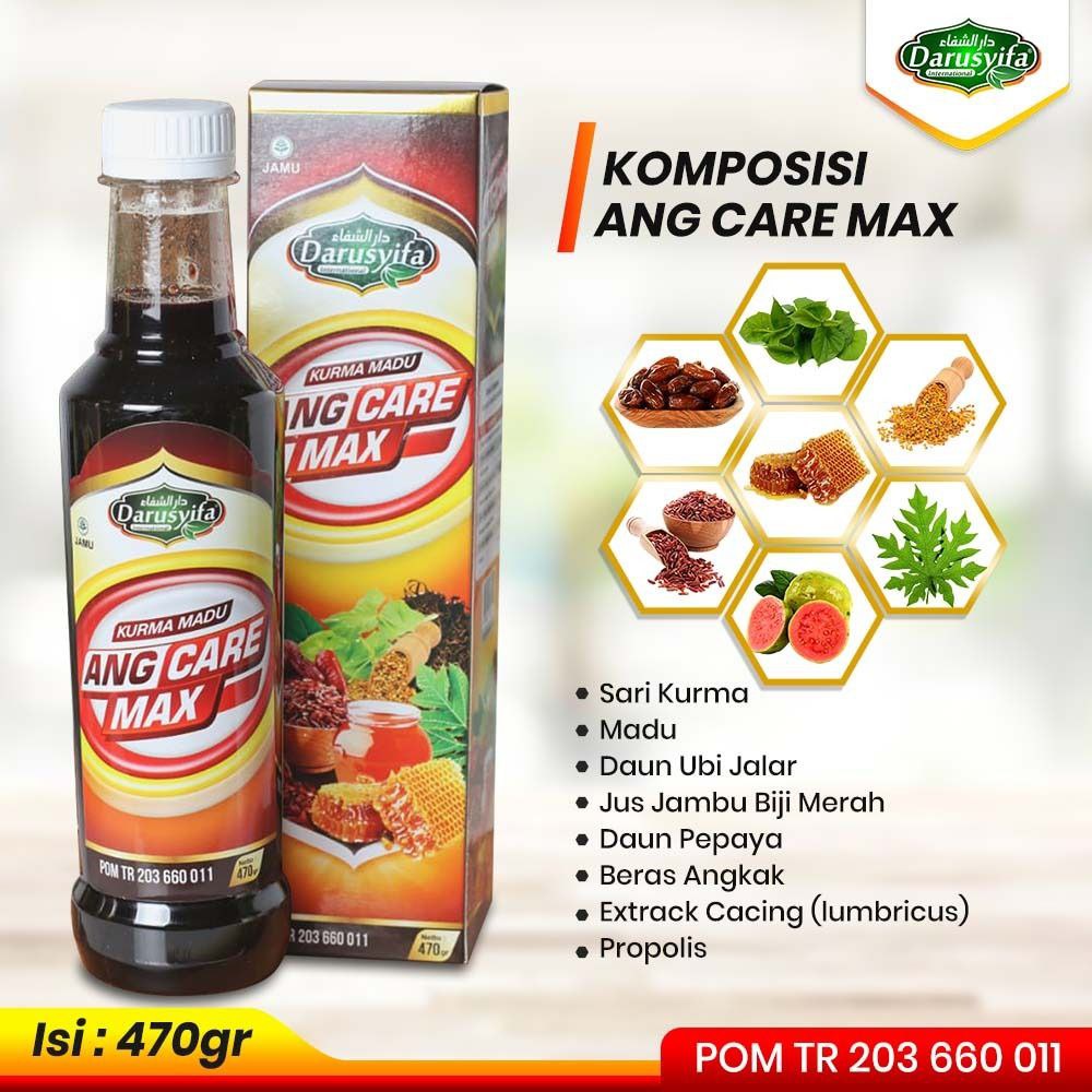 Jual Darusyifa - Sari Kurma Madu Angkak Angcare Max Plus Propolis Jambu ...