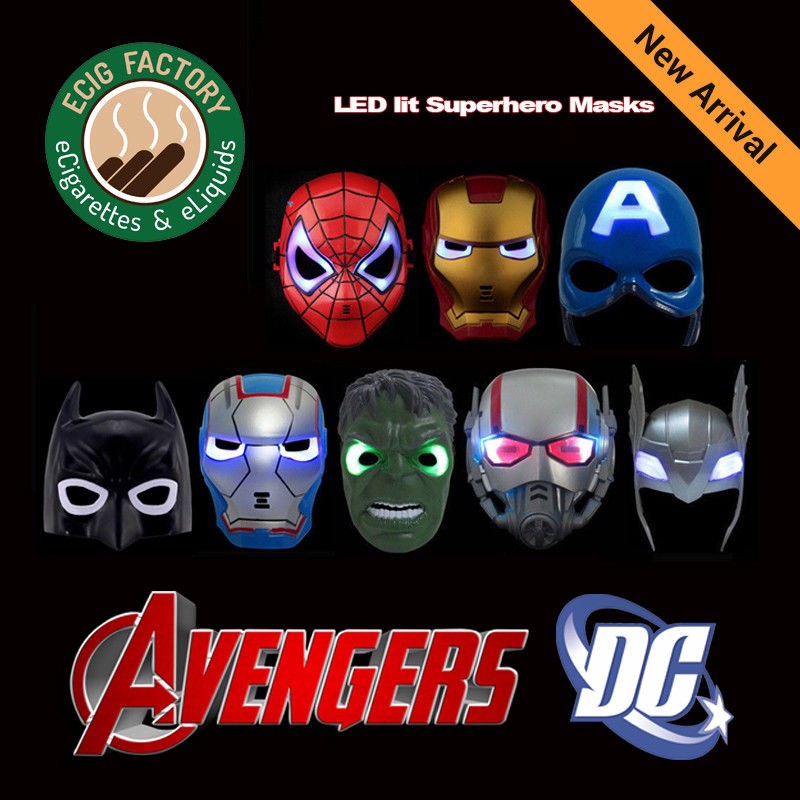 Jual Topeng Superhero Anak Avengers Captain America Spiderman Hulk ...