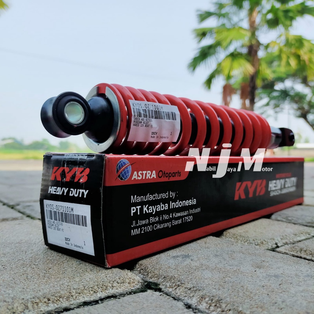 Jual Shock Breaker Vario Heavy Duty KYB OZ71101 Tinggi 330 mm Peredam Kejut | Shopee Indonesia