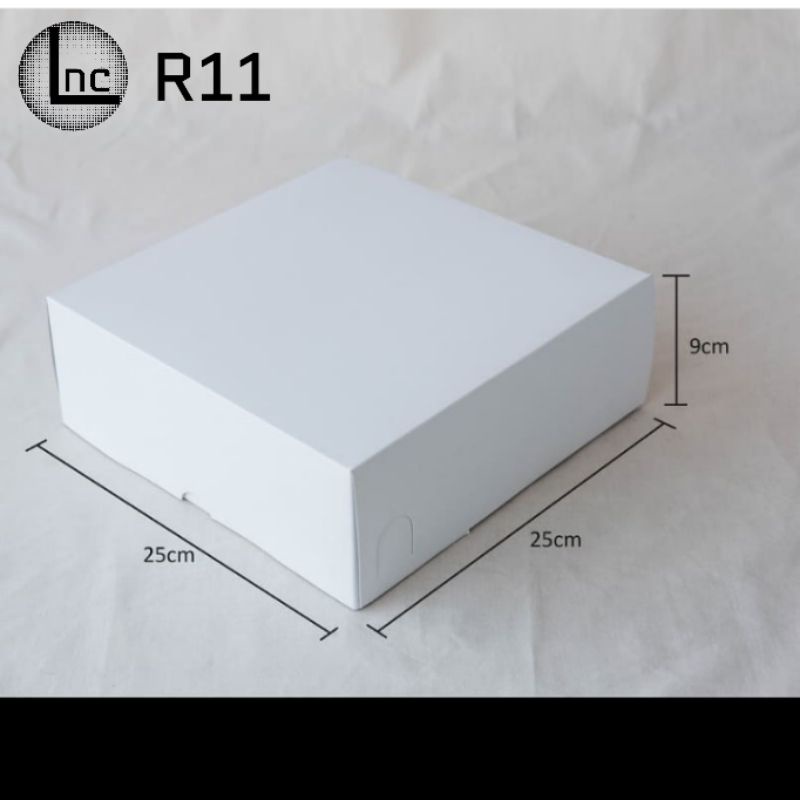 Jual Dus kemasan/ Dus Nasi/ DusKue/ Dus Duplex/ Ukuran 25x25x9 CM (R11 ...