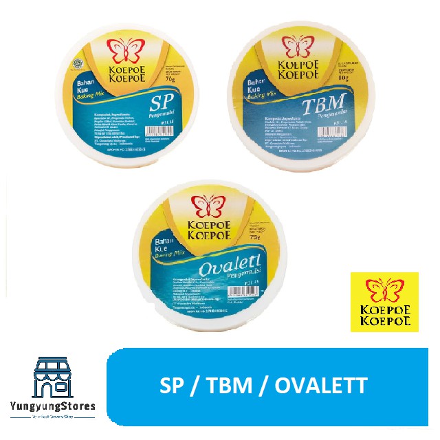 Jual SP / TBM / OVALETT Koepoe Koepoe Pengemulsi Besar Indonesia|Shopee ...