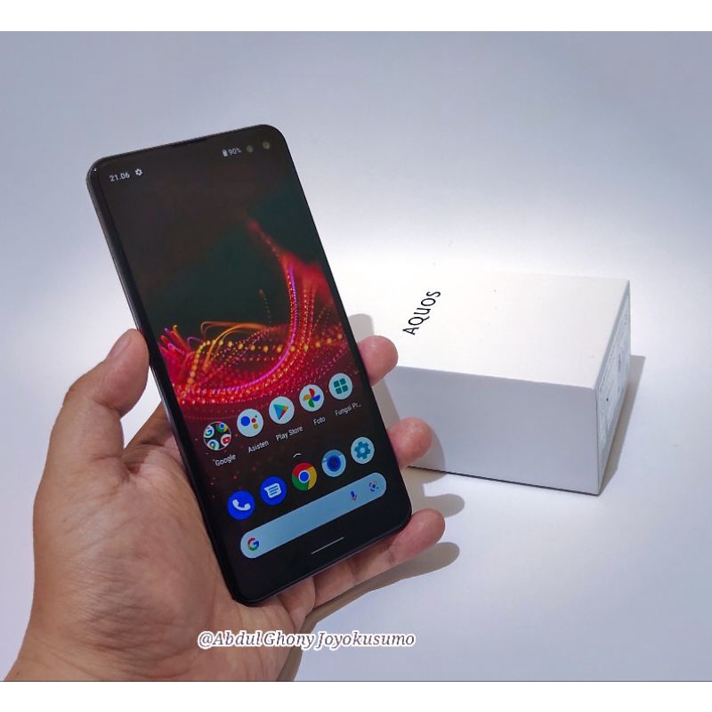 Jual Sharp Aquos Sense 4 Plus 8/128 Fullset | Shopee Indonesia