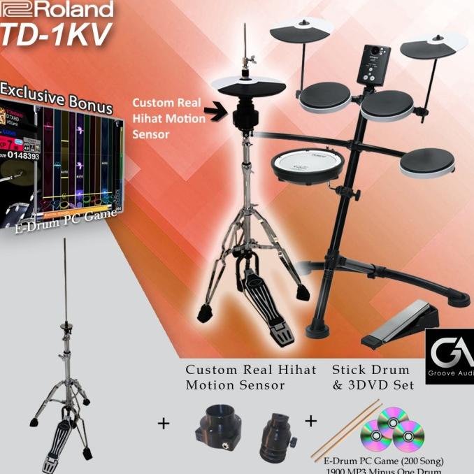Jual Drum Elektrik Roland Td1Kv / Td 1Kv / Td1 Kv Vdrums | Shopee Indonesia