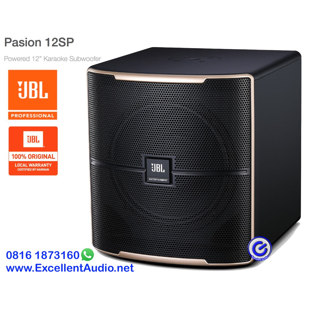 Jual JBL Pasion 12SP 12 inch aktif subwoofer for karaoke home theatre ...