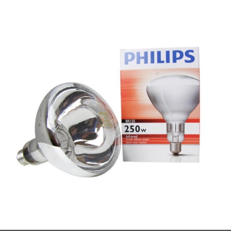 Jual lampu pemanas Philips 250 watt 250w heating lamp Philips | Shopee ...