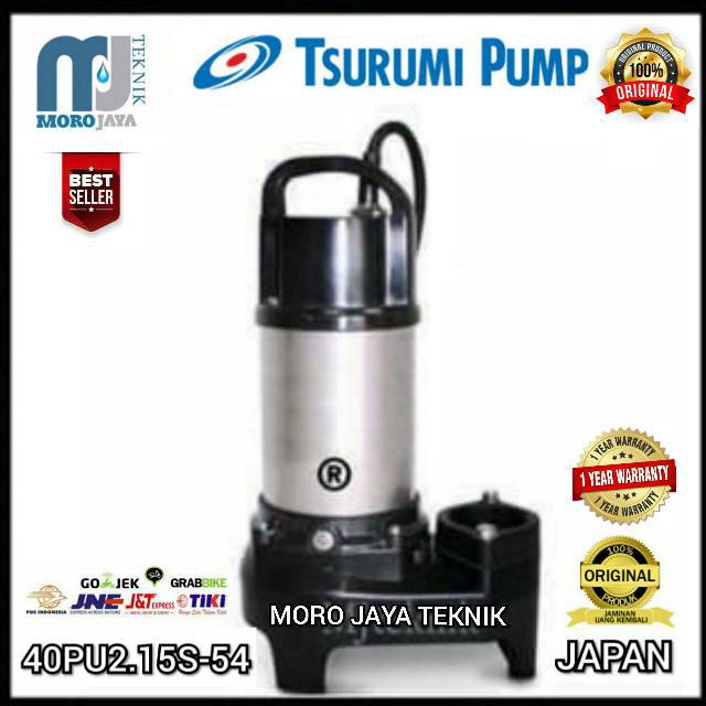 Jual Pompa Tsurumi 40Pu2.15S Pompa Celup Submerible Pump 150Watt Japan | Shopee Indonesia