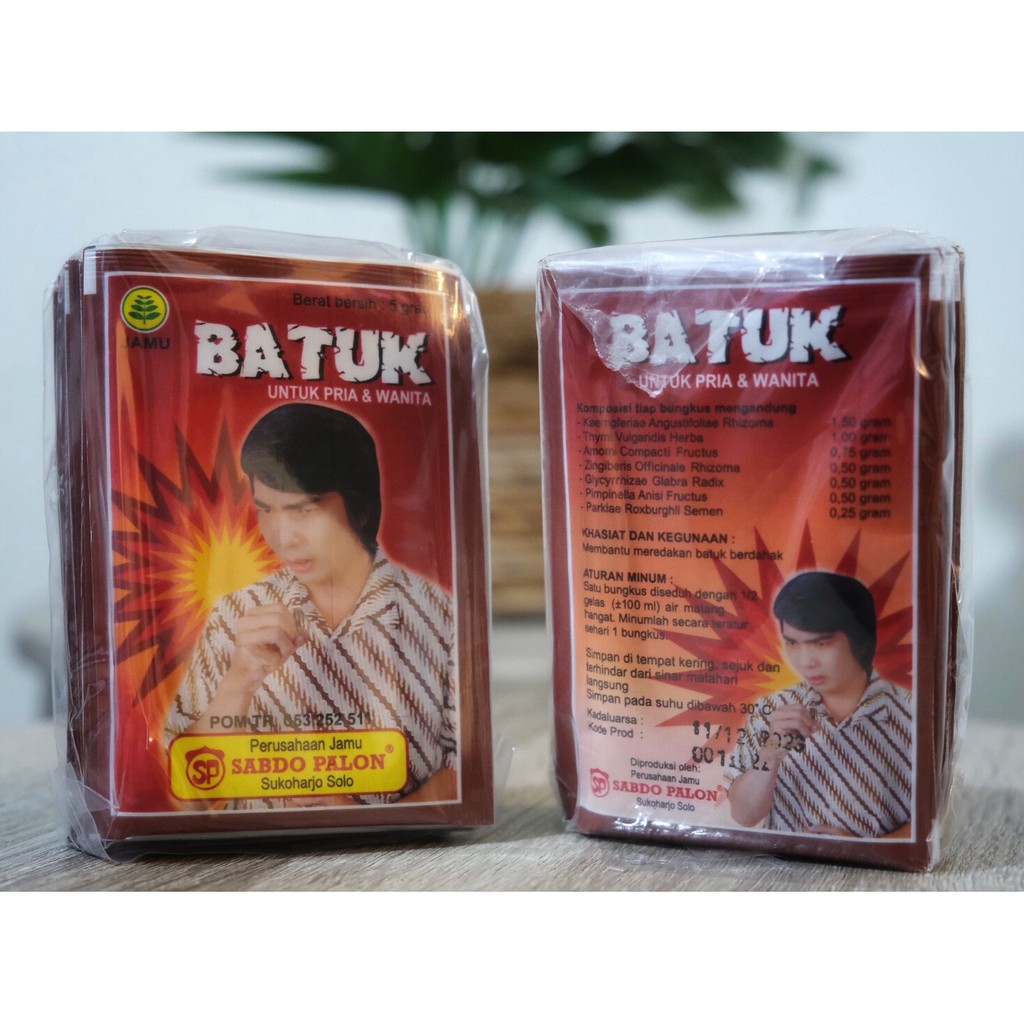 Jual Jamu Serbuk Batuk Dan Pernafasan - Sabdo Palon ( 1 Pack Isi 10 ...