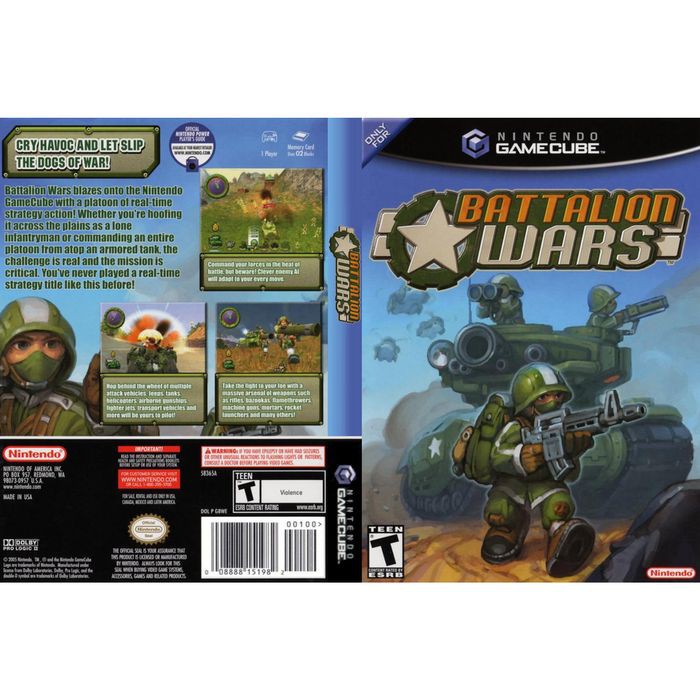 GameCube Game ROM - Battalion Wars | Shopee Indonesia