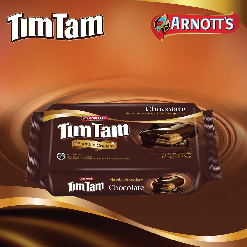 Jual Tim Tam Biskuit Choco Chocolate 53 gr | Shopee Indonesia