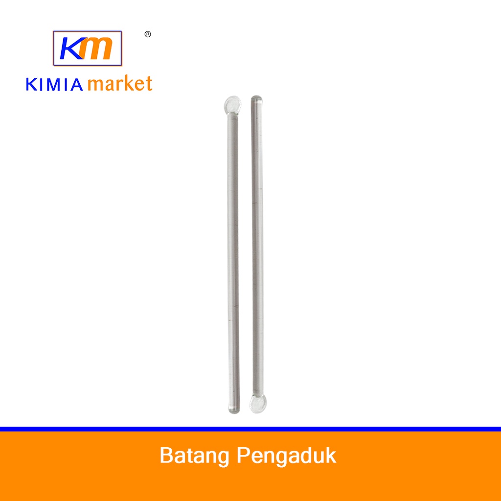 Jual Batang Pengaduk Kimia ukuran 20cm / Batang Pengaduk Laboratorium ...