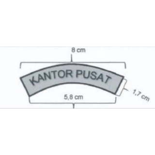 Jual ATRIBUT SERAGAM PEGAWAI KAI,LOGO KAI,PAPAN NAMA,LOGO WAHANA ...