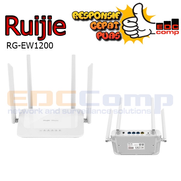 Jual RUIJIE RG-EW1200 1200M Dual-band Wireless Router | Shopee Indonesia