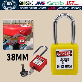 Jual Gembok Safety Equipment Loto Padlock 38mm Merah dan Kuing | Shopee ...