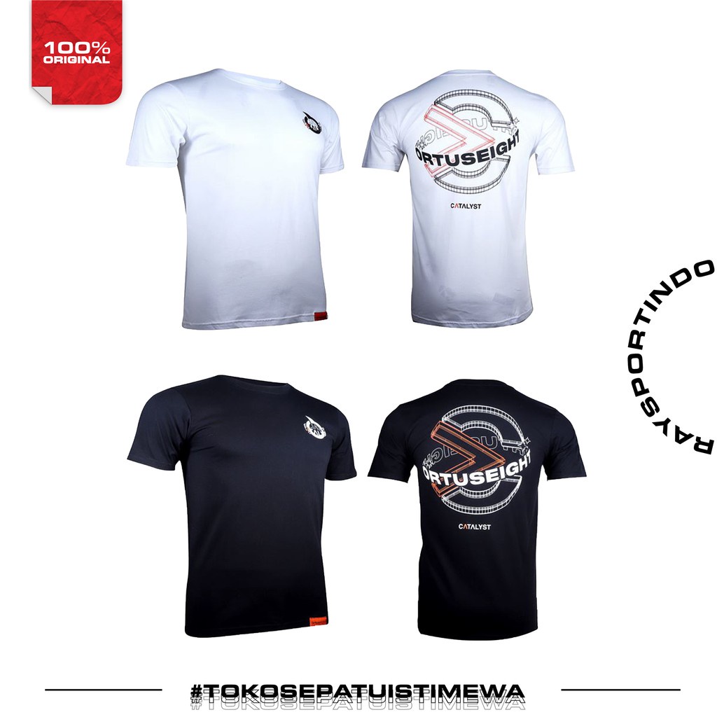 Jual KAOS ORTUSEIGHT CATALYST LOGO TSHIRT 2 WARNA | Shopee Indonesia
