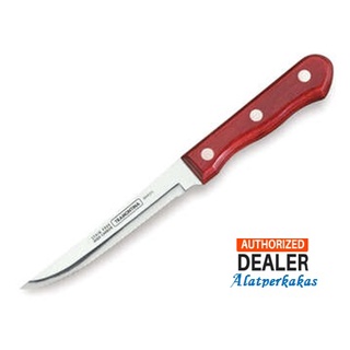 Jual Pisau Steak TRAMONTINA Stainless Steel Brown Wood Knife Original ...