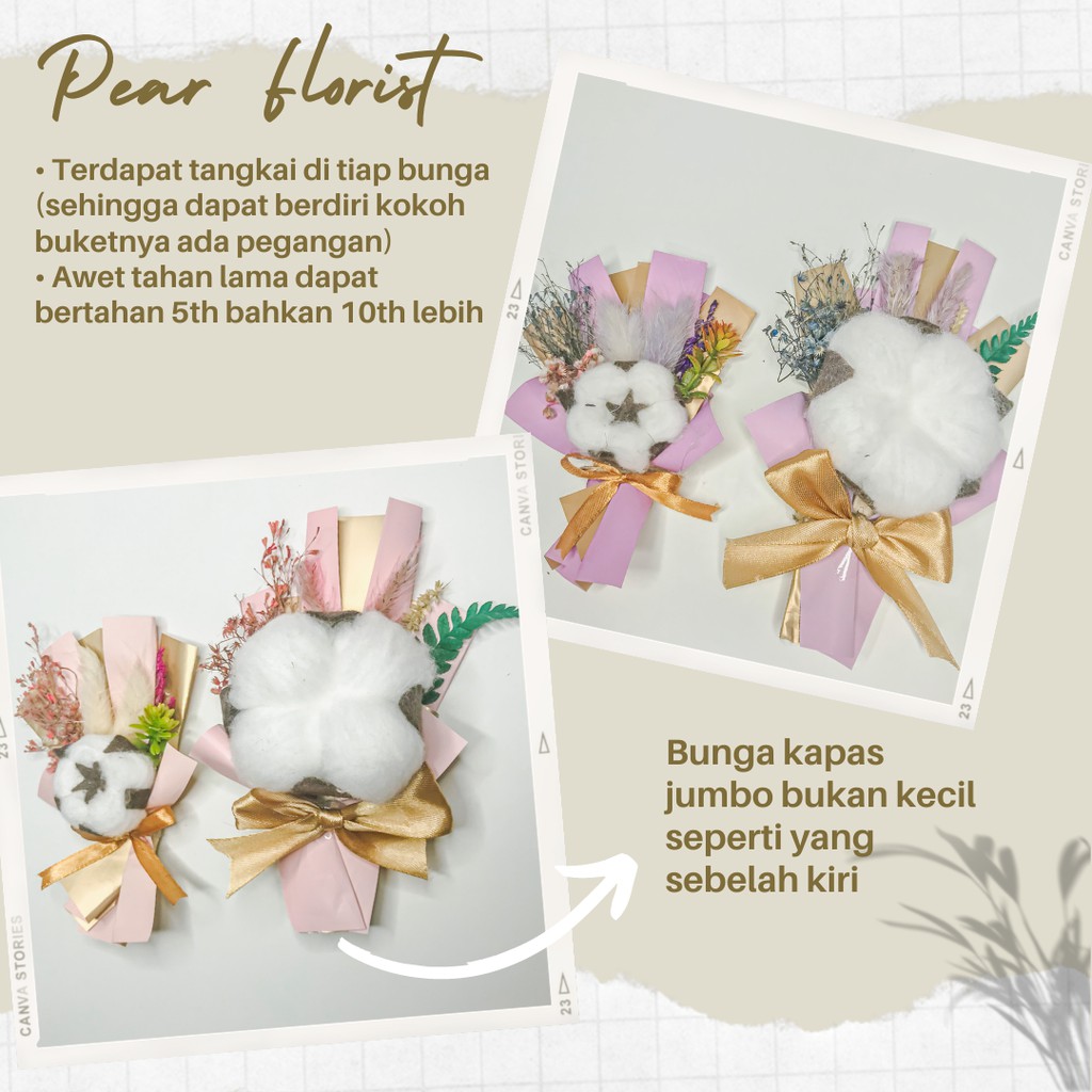 Jual Flower mini bouquet / buket bunga mini / buket bunga untuk bingkai ...
