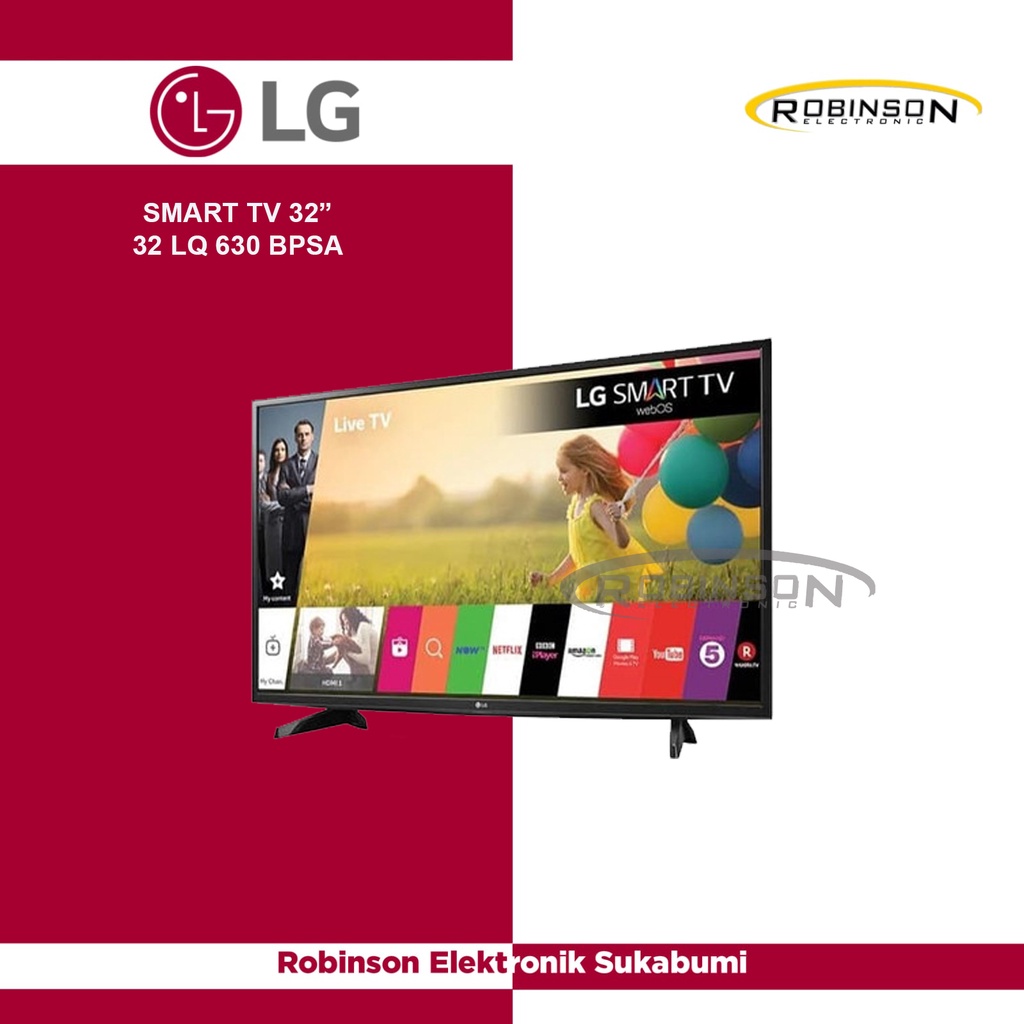 Jual LED TV LG 32 Inch 32 LQ 630 BPSA Smart TV | Shopee Indonesia