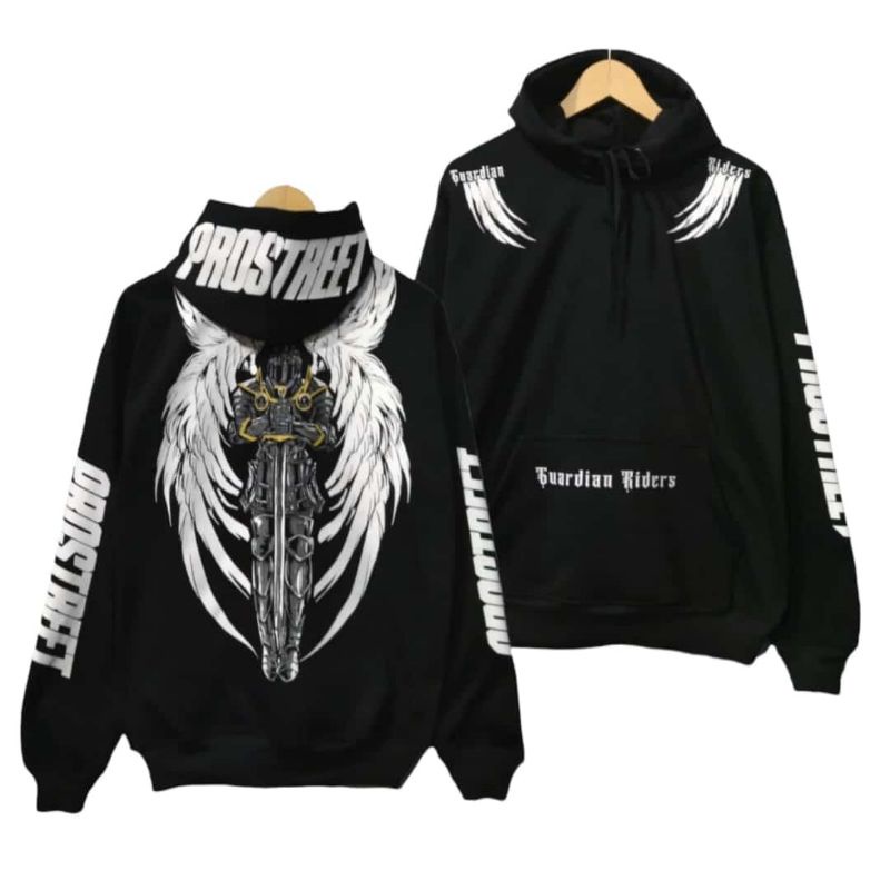 Jual JAKET HODIE SABLON BELAKANG/HODIE GAMBAR/HODIE GUARDIAN RIDER ...