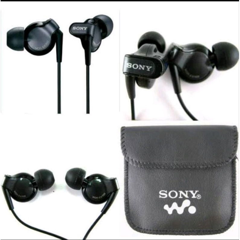 Jual handsfree sony original / MDR-EX700 / suara super bass | Shopee ...