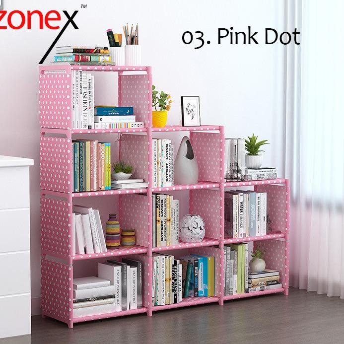 Jual PROMO!! Rak Buku Serbaguna Rak Portable Tempat Penyimpanan ...