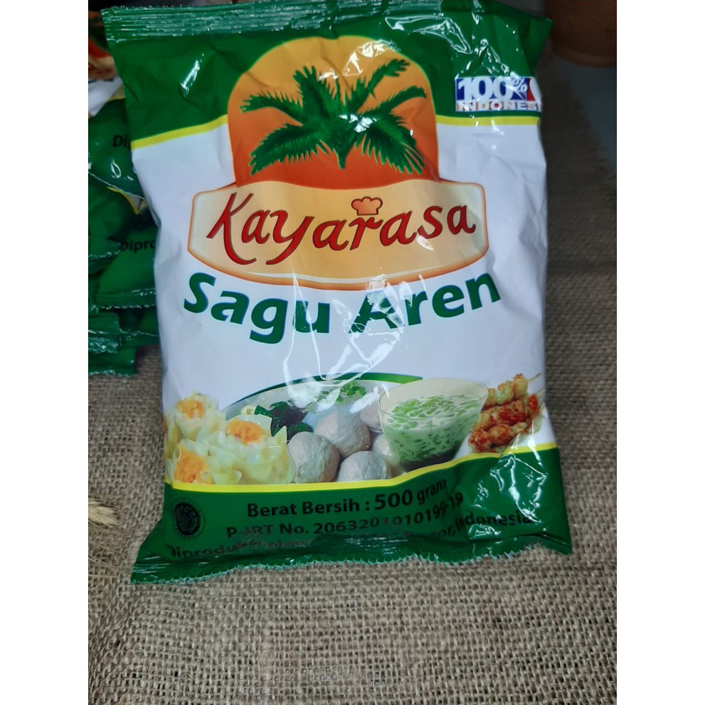 Jual Tepung Sagu Aren Kayarasa 500gram | Shopee Indonesia