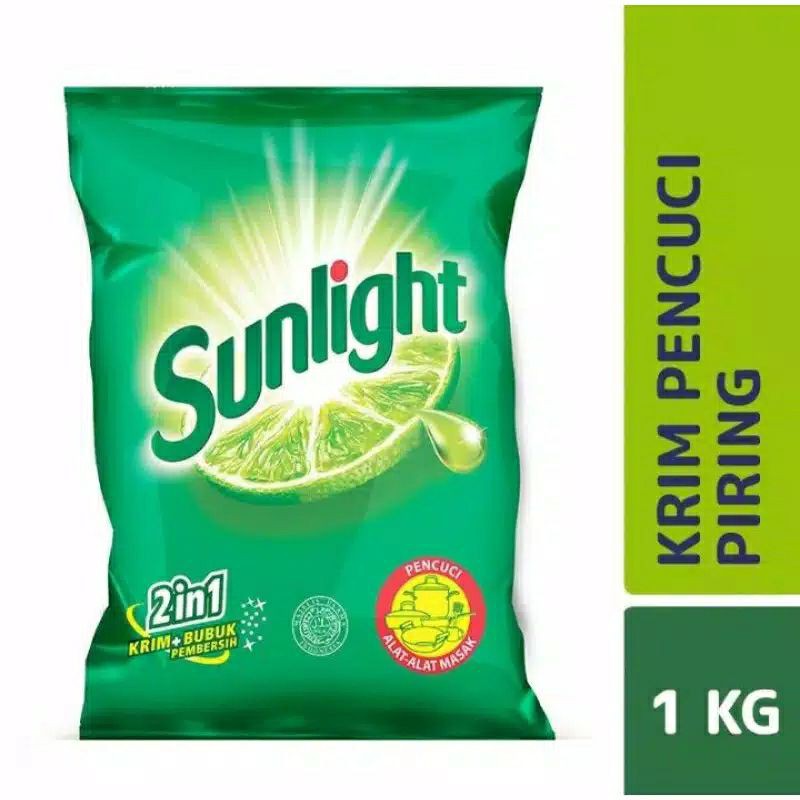 Jual SUNLIGHT CREAM 1KG SUNLIGHT CREAM 1KG Sunlight Cream 2 In 1 Pouch ...