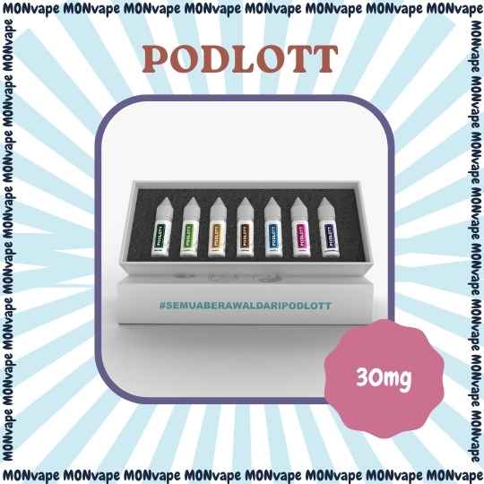 Jual PODLOTT SALTNIC SERIES 15ML 30MG BY SLANK X VAPEZOO X TIGAC E ...